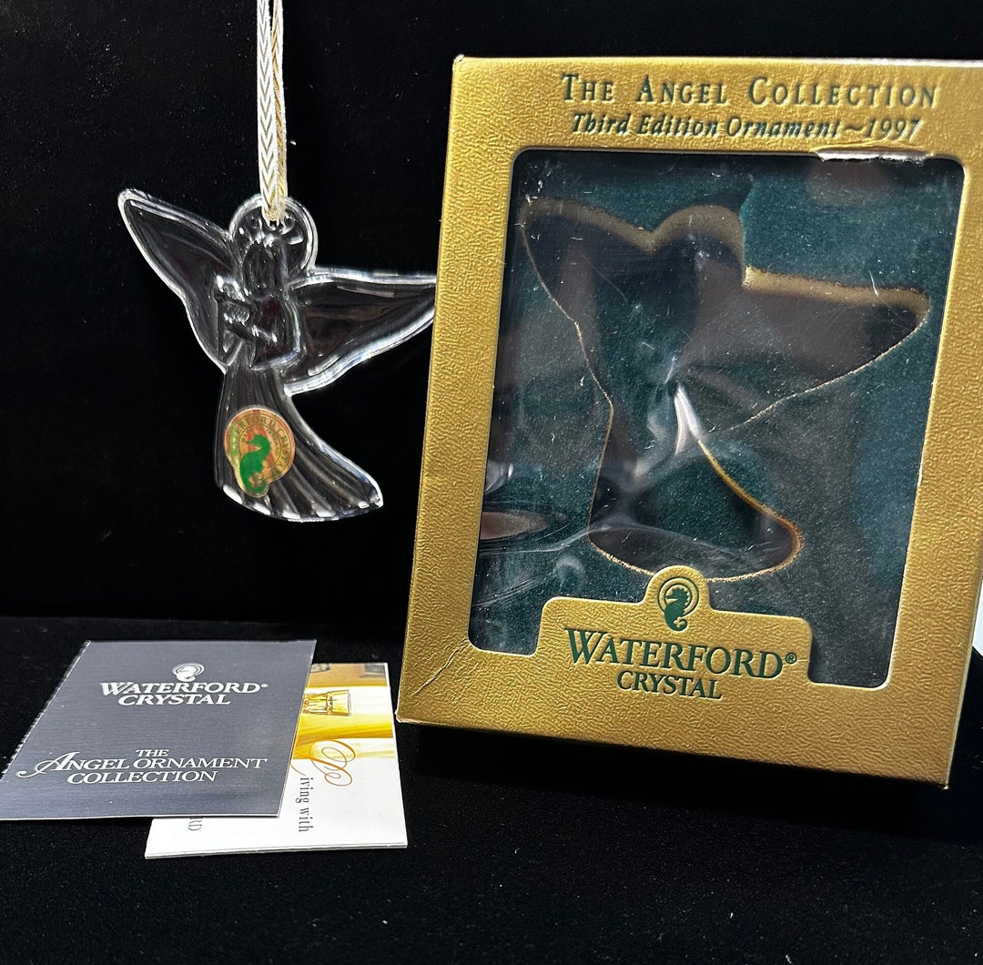 Waterford Crystal Ornament the Angel Collection 1997 3rd Edition ...