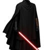 Black Medieval Ranger Cloak for Sith, Goth and Dark Wizard Cosplay Star ...