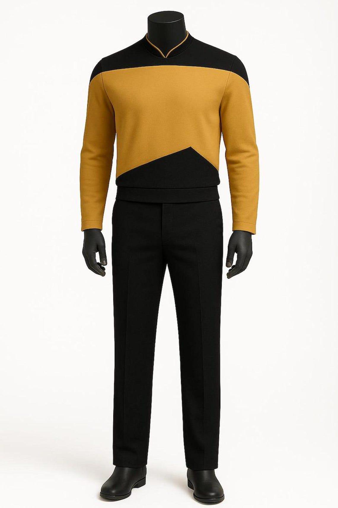 Star Trek TNG Cosplay Costume | Next Generation Command Uniform ...
