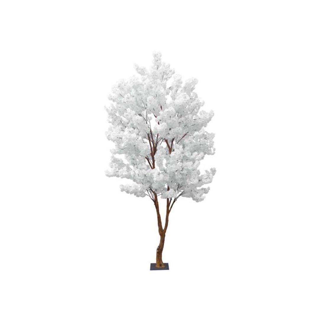 9FT Tall Large Hydrangea Bloom Tree W/ Split Trunk & 21 Interchangeable ...