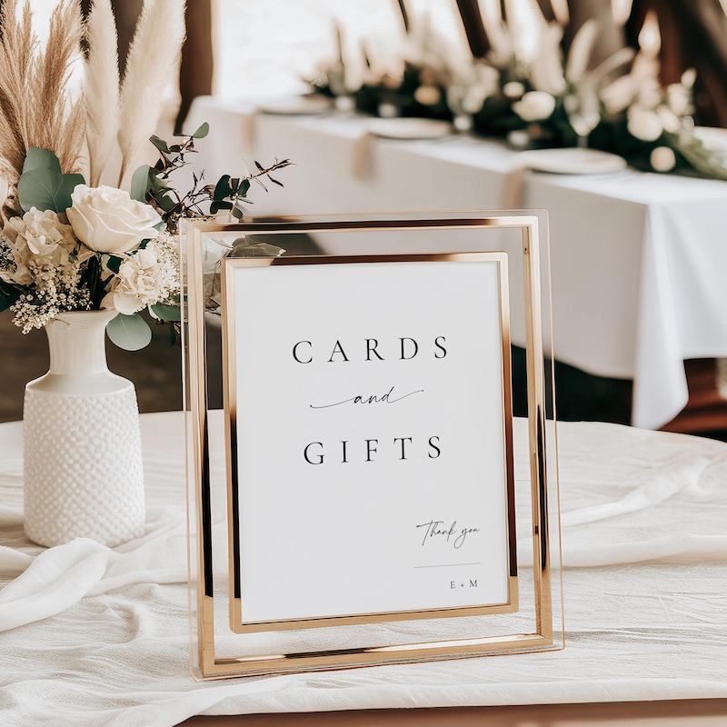 Gift Table Sign - 60+ Gift Ideas for 2026