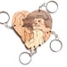 Interlocking Cat Trio Keychains - Family, Friendship, Poly Relationship ...
