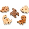 Dinosaur Interlocking Couple Keychains Friendship or Relationship ...