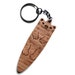 River Otter Wood Keychain - Etsy