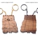 Bear Couple Keychains - Friendship or Relationship Matching Wooden ...