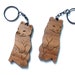 Bear Couple Keychains - Friendship or Relationship Matching Wooden ...