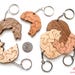 Custom Animal Interlocking Keychains - Etsy