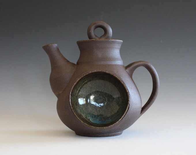 Full Moon Teapot Ceramic Teapot Handmade Stoneware Teapot | Etsy