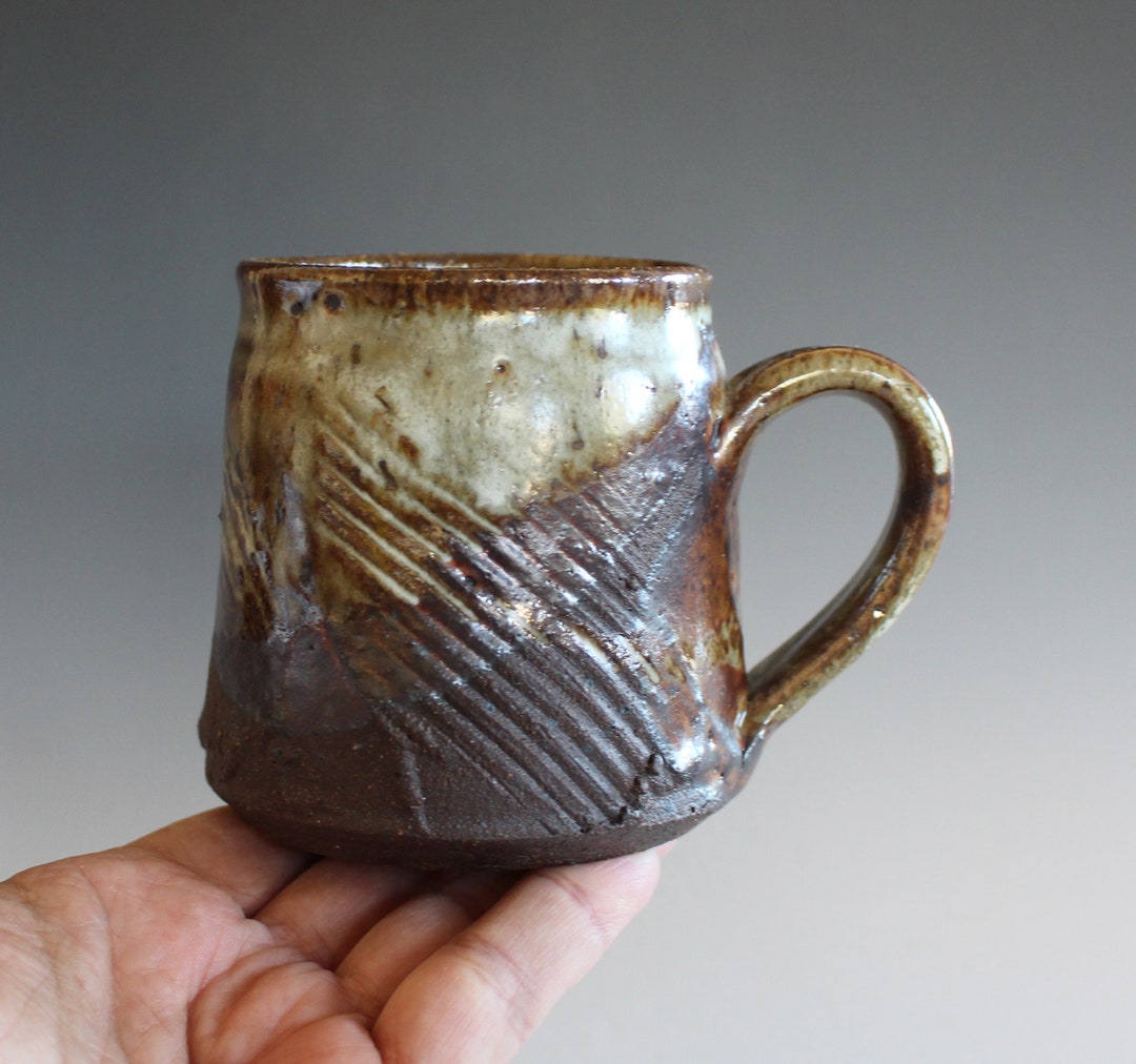 Handmade Pottery 11 Oz Pottery Coffee Mug Unique Coffee - Etsy