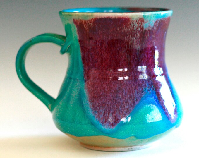 Large Porcelain Coffee Mug 20 Oz Handmade Ceramic Cup - Etsy