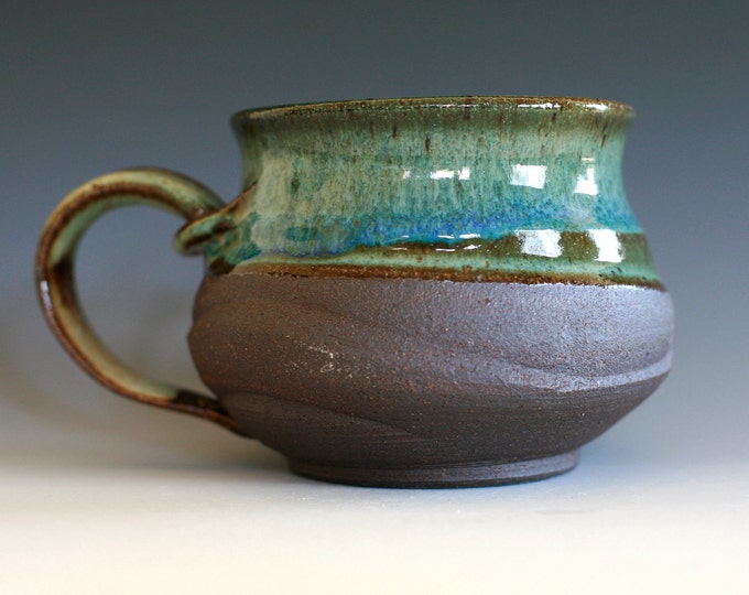 Large Coffee Mug Holds 20 Oz Handmade Ceramic Cup Ceramic - Etsy