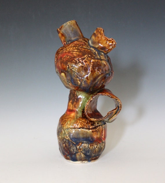 Decorative NONFUNCTIONAL Sculpture Teapot contemporary art | Etsy