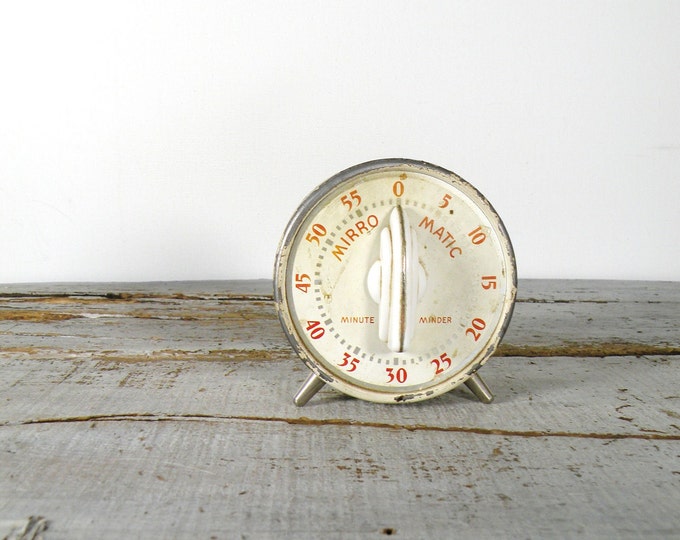 Vintage Kitchen Timer - Etsy