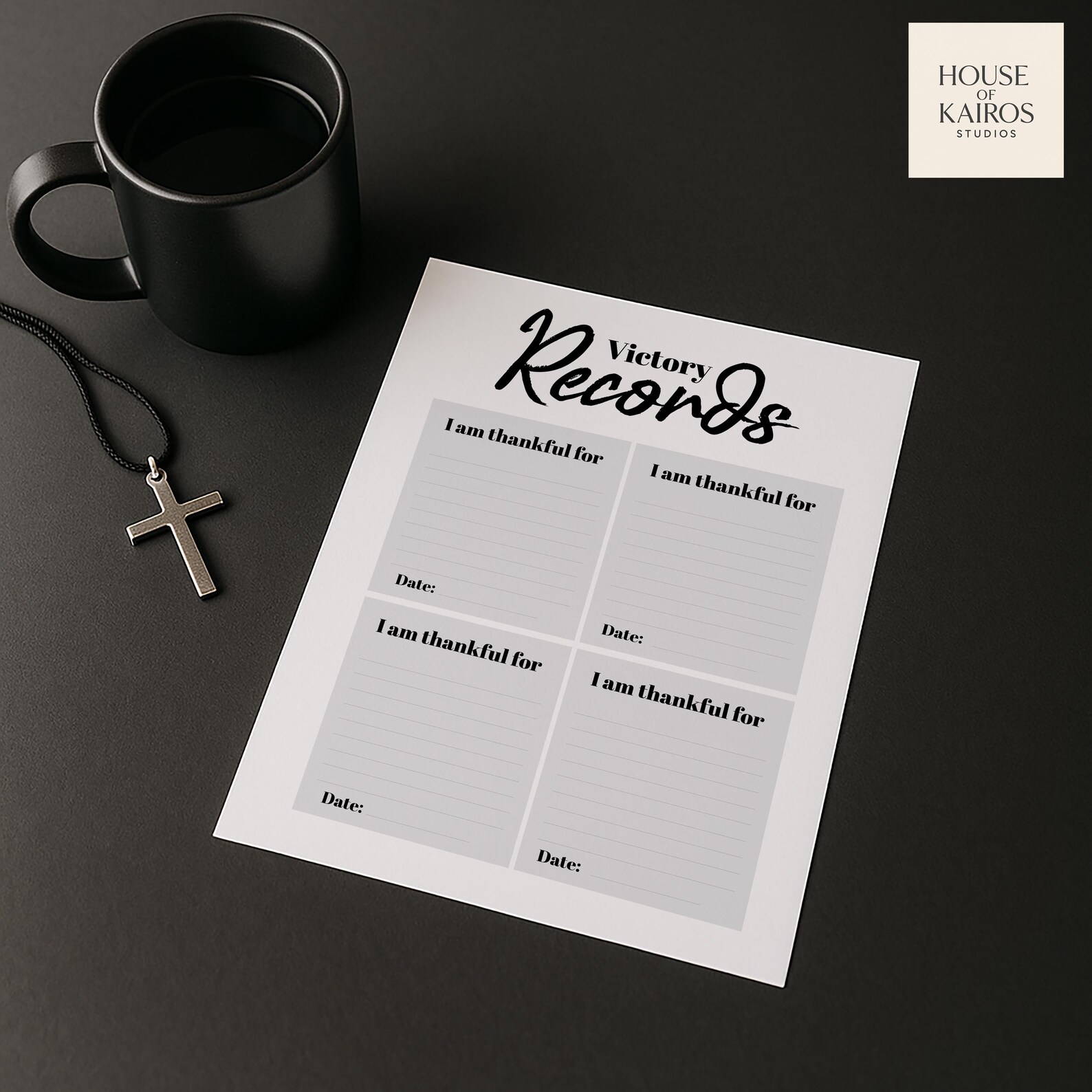 Printable Christian Journal for Men | Faith-based Devotional Planner ...