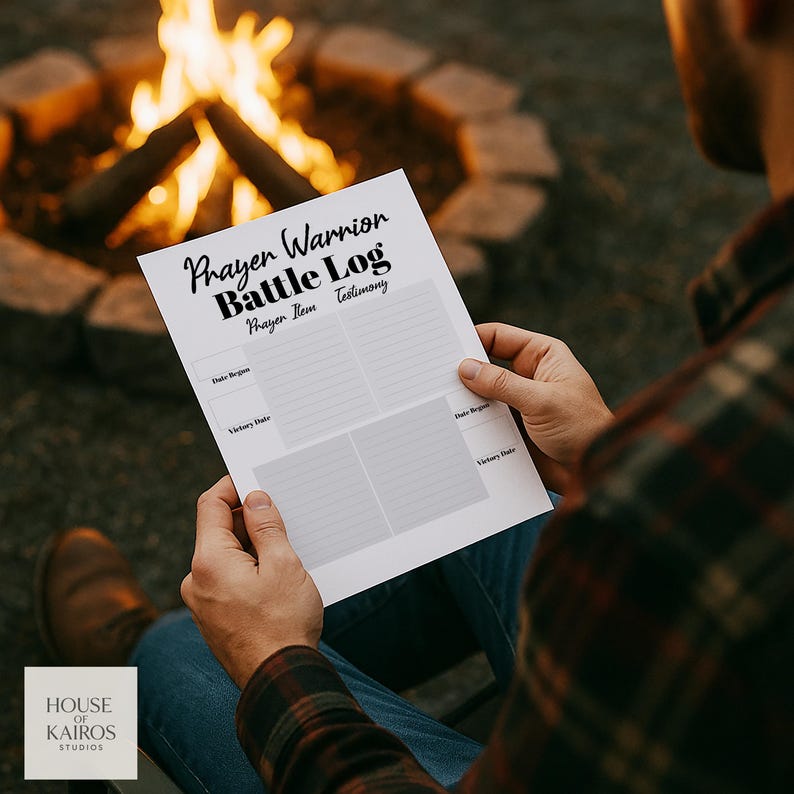 Printable Christian Journal for Men | Faith-based Devotional Planner ...