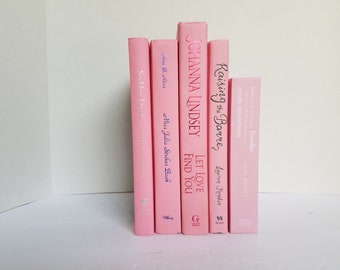Pink books | Etsy