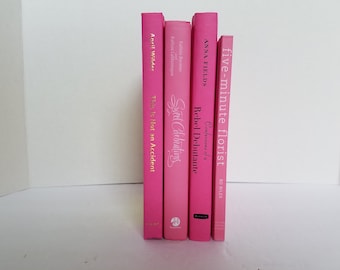 Pink books | Etsy