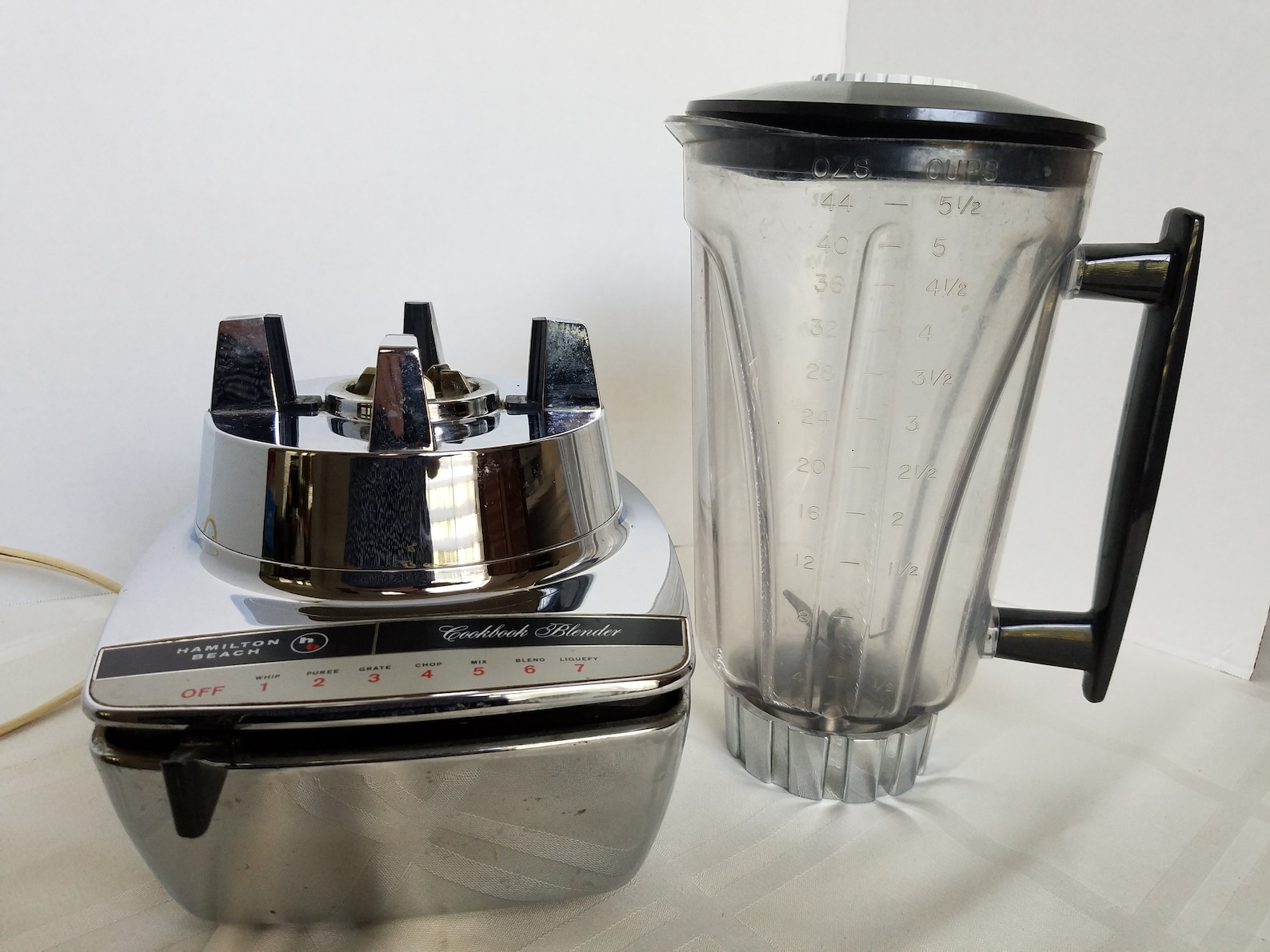 1960's Hamilton Beach Cookbook Blender With Chrome Base | Etsy