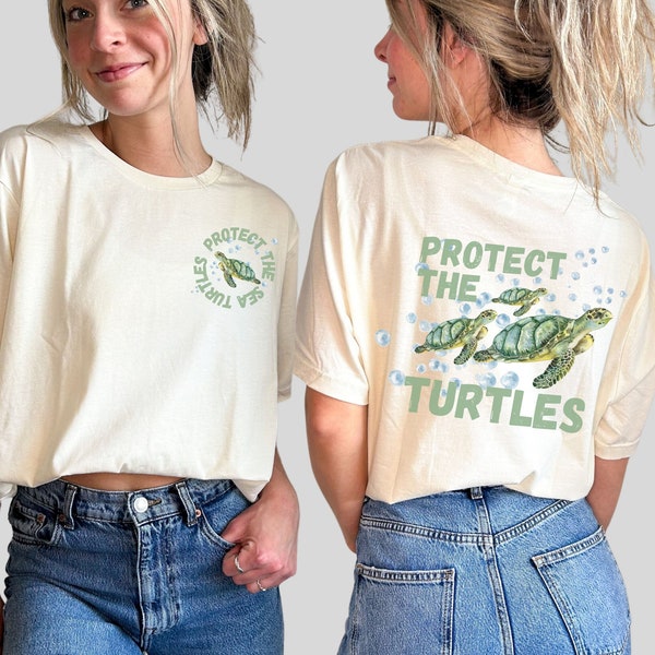 Sea Turtle Tshirt - Etsy