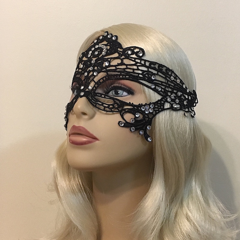 Lace Mask - Etsy