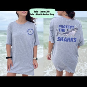 Protect the Sharks Tshirt Respect the Local Sharks Shark Lover Gift ...