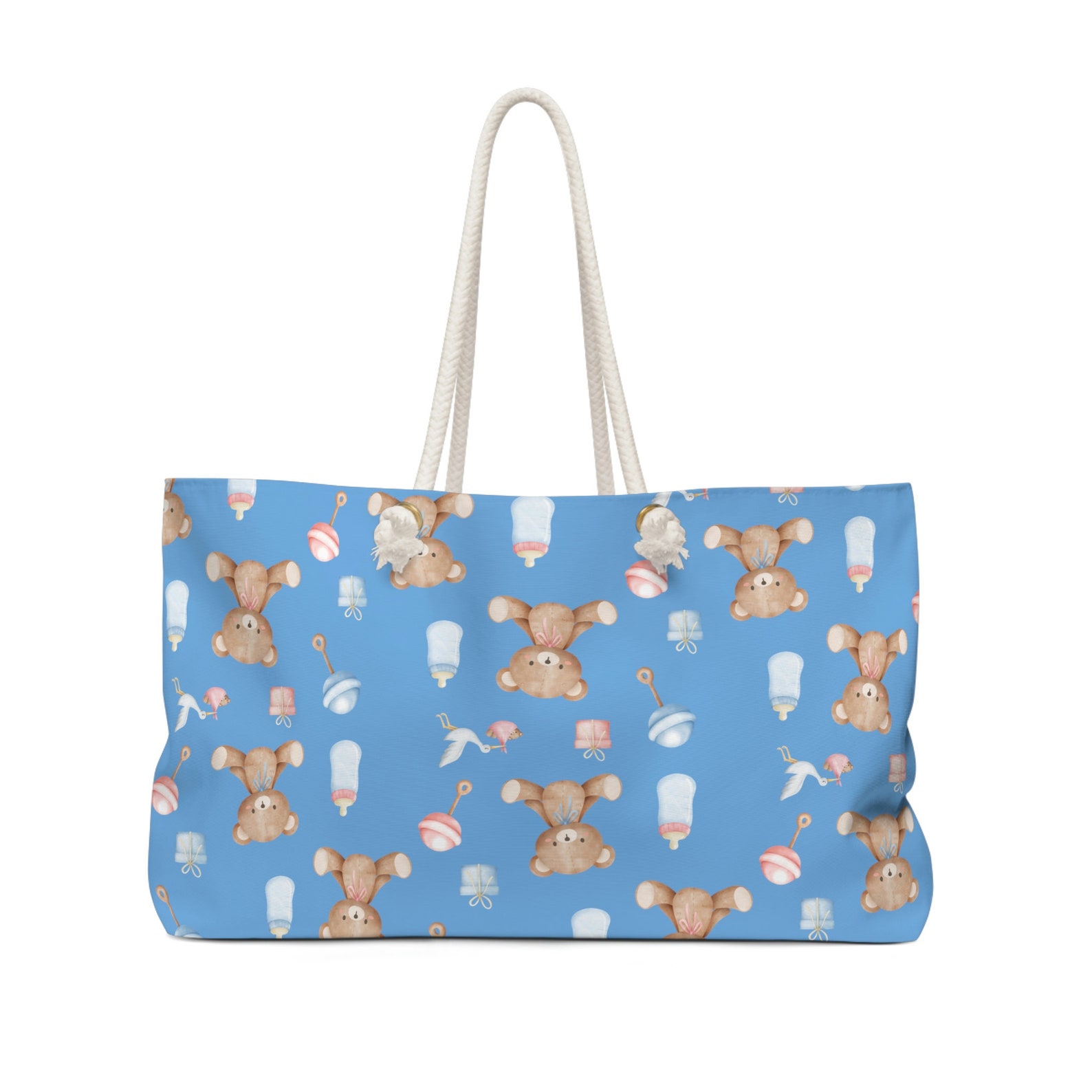 Diaper Bag Teddy Bear Print Baby Shower Gift - Etsy