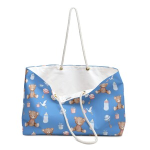 Diaper Bag Teddy Bear Print Baby Shower Gift - Etsy
