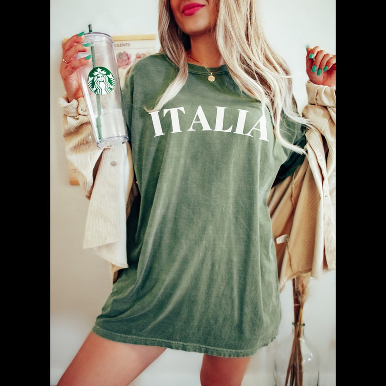 Italia Tshirt, Unisex Tshirt, Italy Shirt, Italian Shirt, Trendy ...