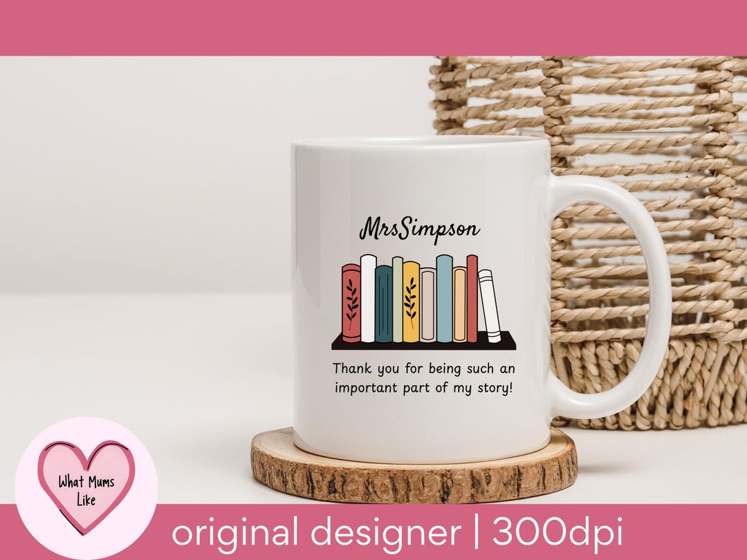 Teacher Appreciation Clip Art: Thank You Story Design PNG Digital ...