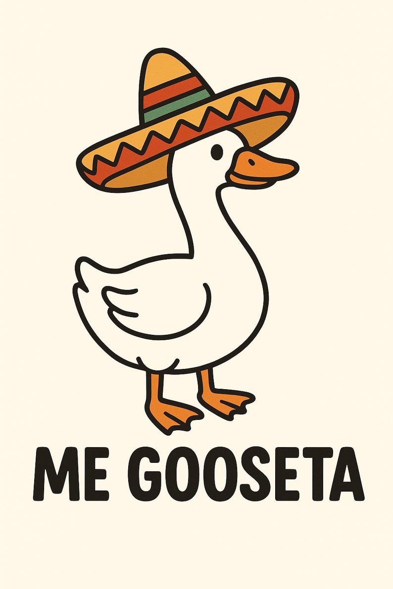 Silly Goose Me Gooseta Svg Png - Etsy