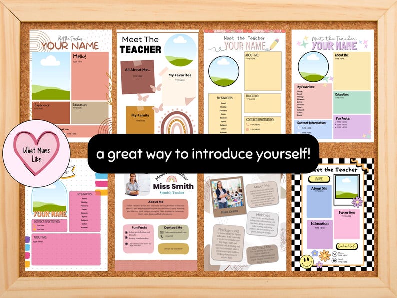 Meet the Teacher Template, Editable Back to School Flyer, Teacher ...