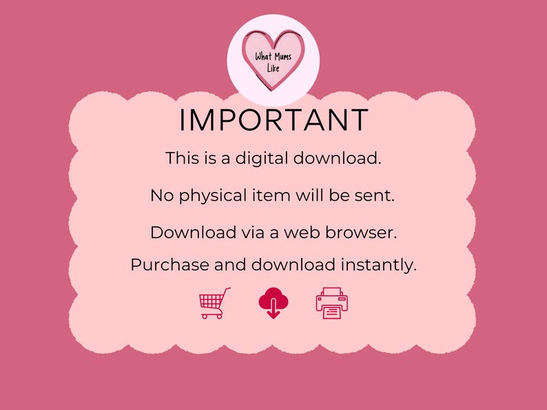 Coquette Reward Chart for Kids: Pink Bow Printable (PDF Download A4 ...