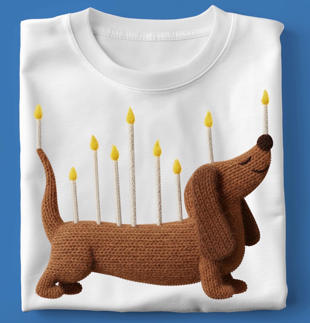 Hanukkah Dog Crochet PNG, Jewish Holiday (digital Download) - Etsy