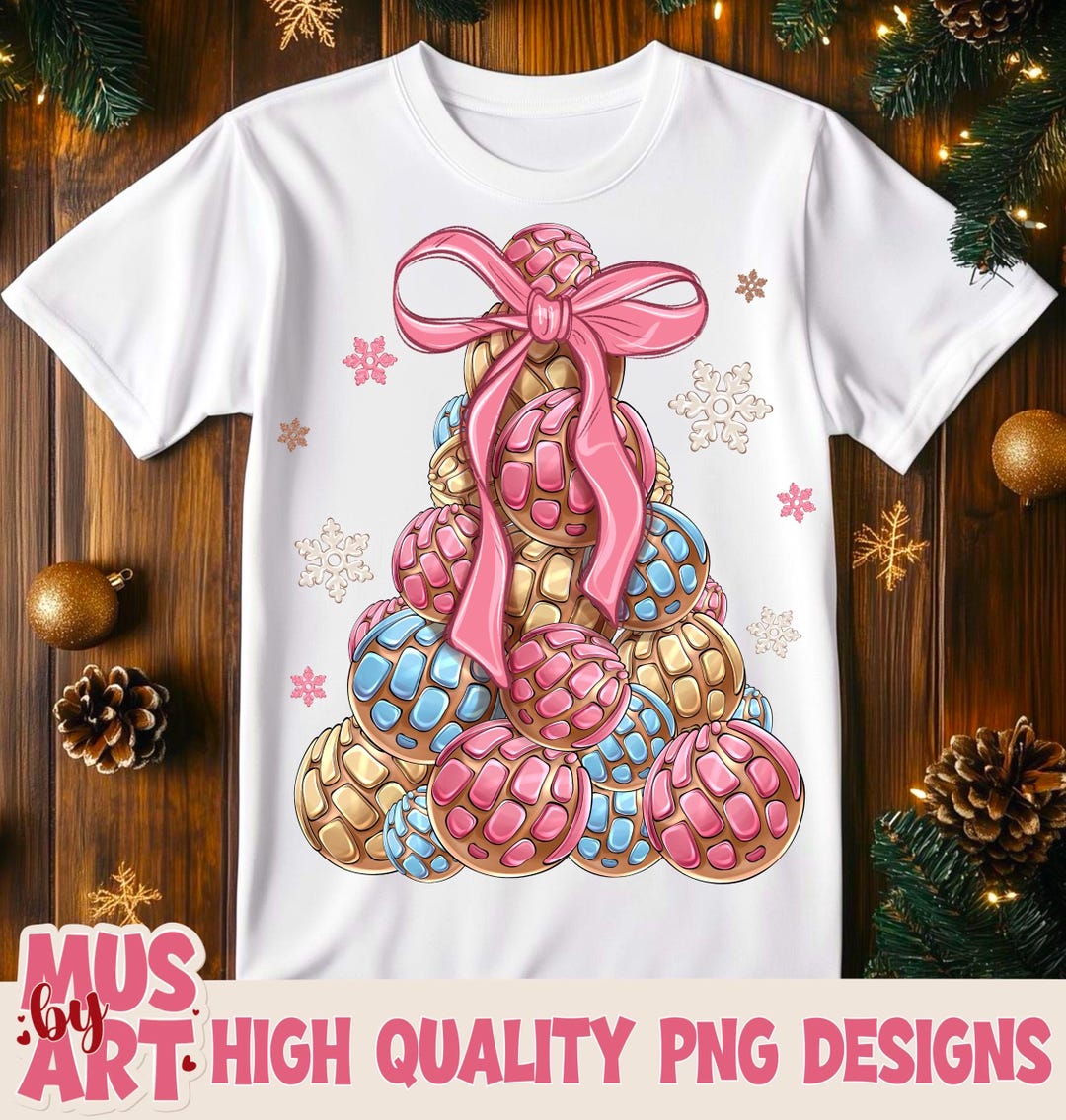 Christmas Pan Dulce Tree Png, Digital Download - Etsy