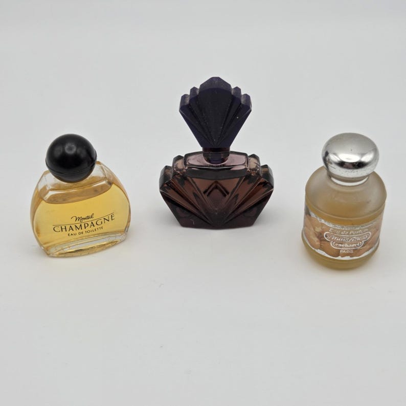 Lot of 16 Vintage Miniature Designer Perfume Bottles - Etsy