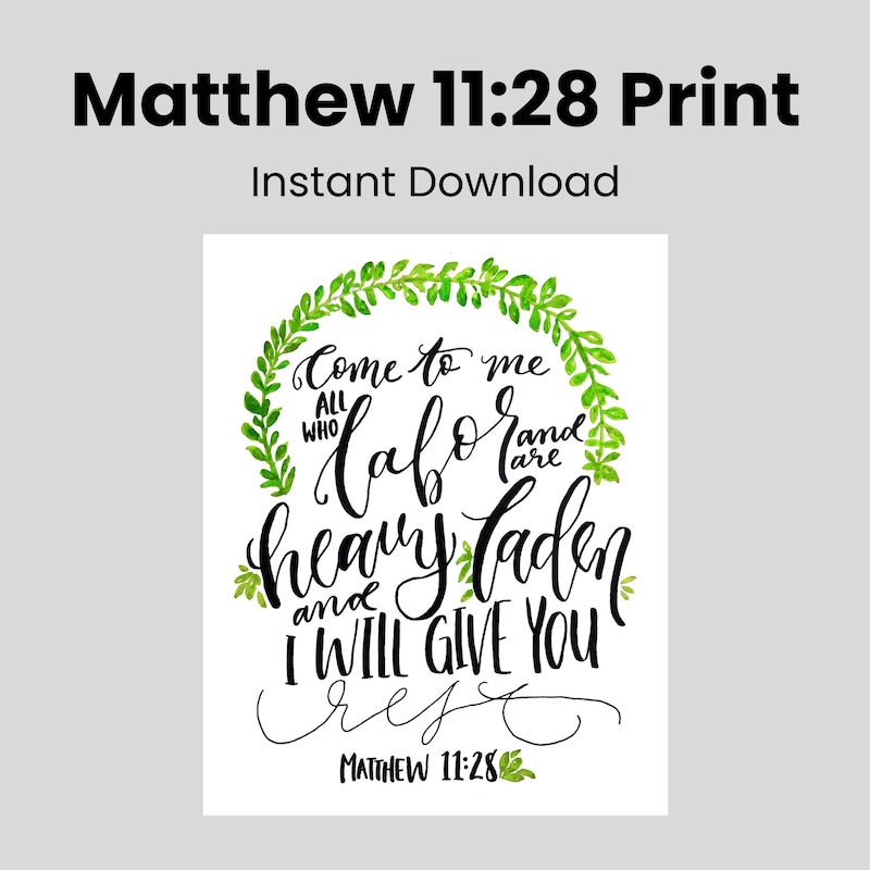 Biblical Calligraphy Art - Etsy