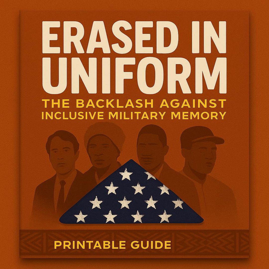 Erased in Uniform – Printable Guide on Inclusive Military History ...