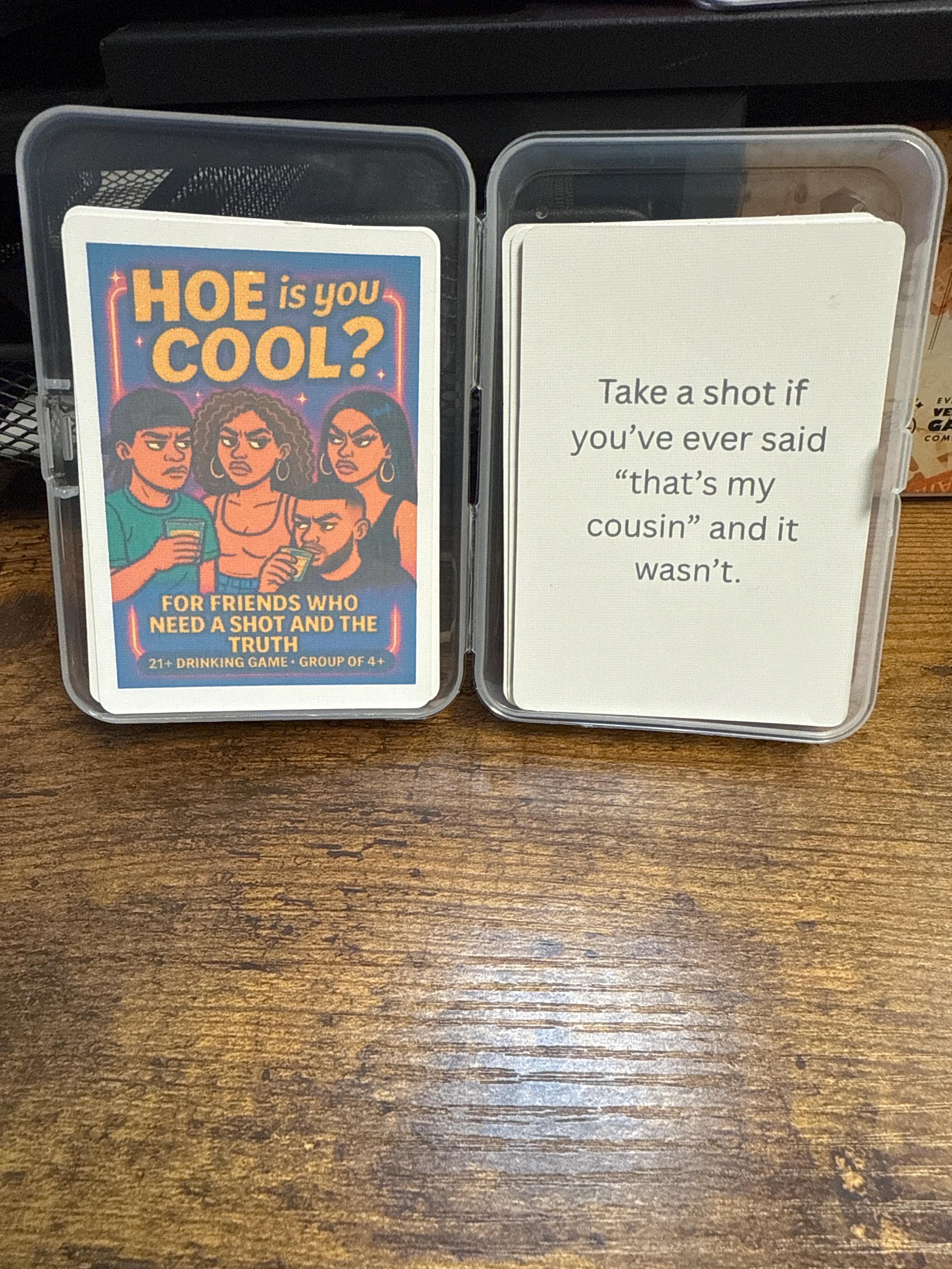 Hoe is You - Adult Party Drinking Card Game - Etsy
