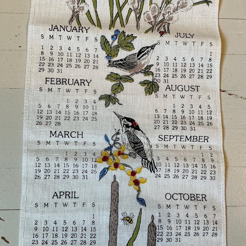 2026 Cloth Calendars - Etsy
