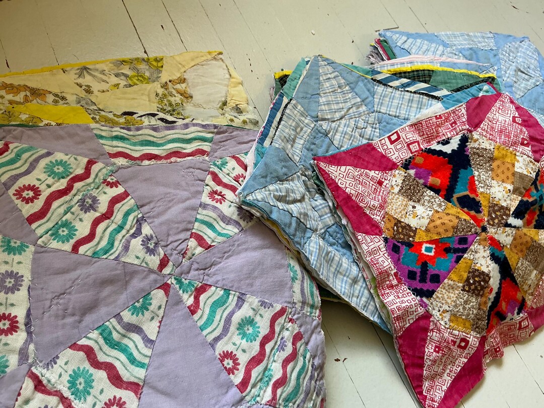 Vintage Pinwheel Cutter Quilt Square Approximately 9” X 9” - Etsy