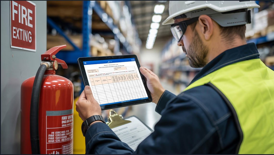 Fire Extinguisher Inspection Checklist | Fire Extinguisher Checklist ...