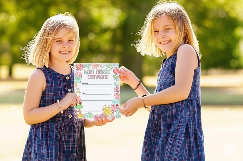 Printable Best Friend Certificate for Kids - Personalized Friendship ...