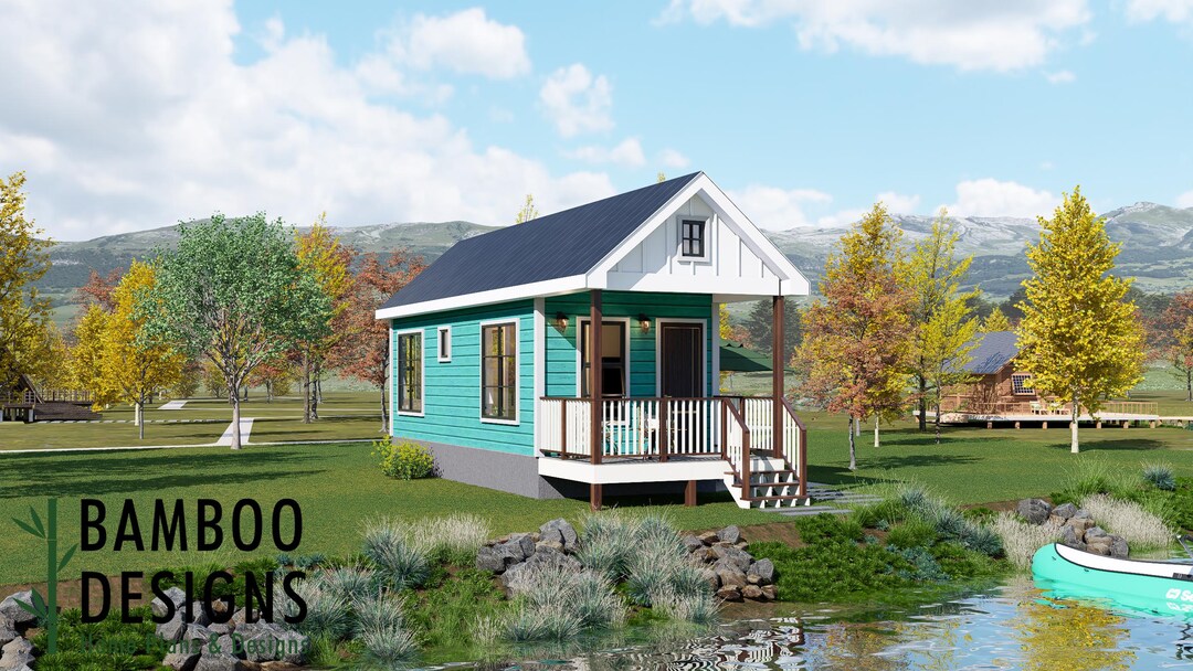 Koto 12x30 Tiny Home Plan – Modern Compact Living With Timeless Style ...