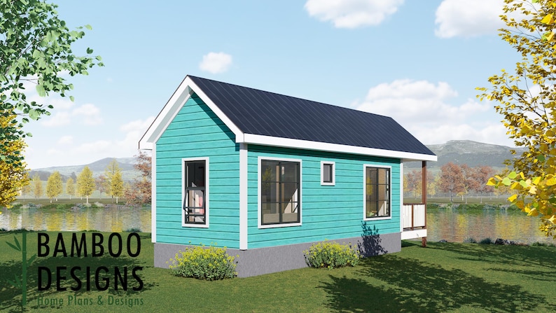 Koto 12x30 Tiny Home Plan – Modern Compact Living With Timeless Style ...