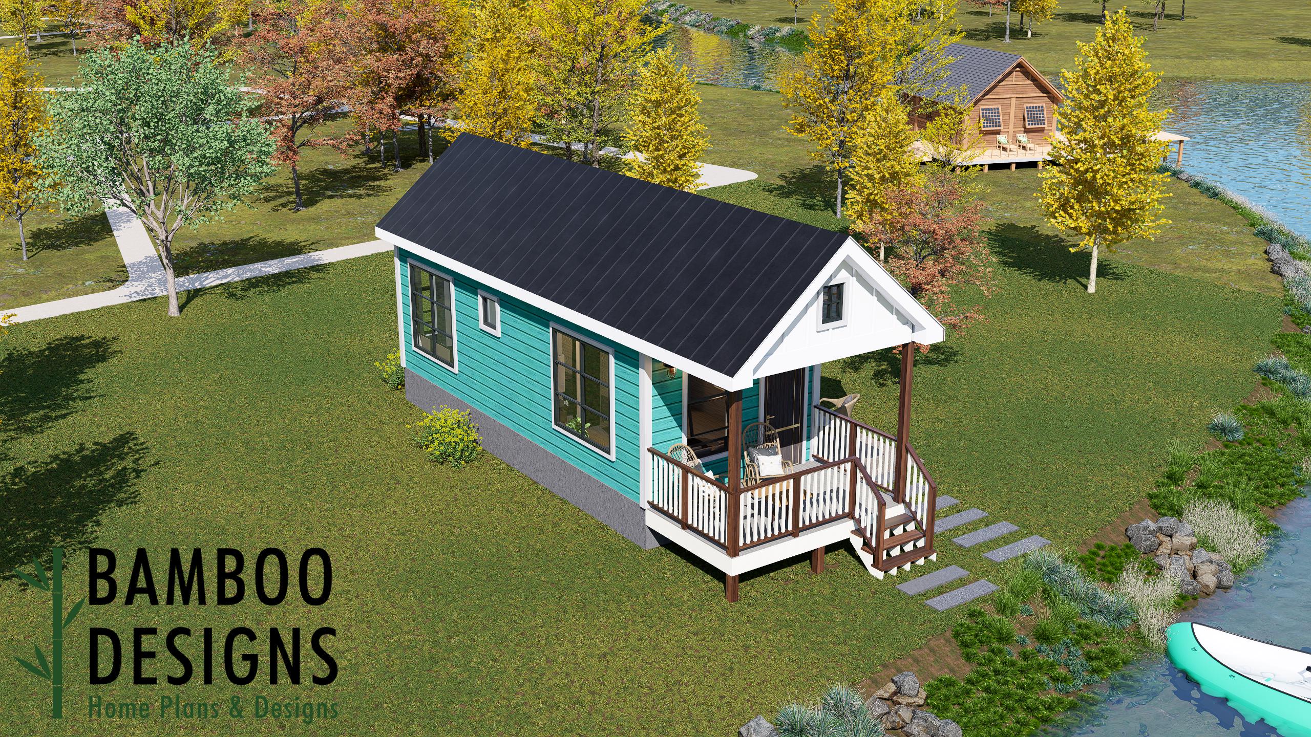 Koto 12x30 Tiny Home Plan – Modern Compact Living With Timeless Style ...