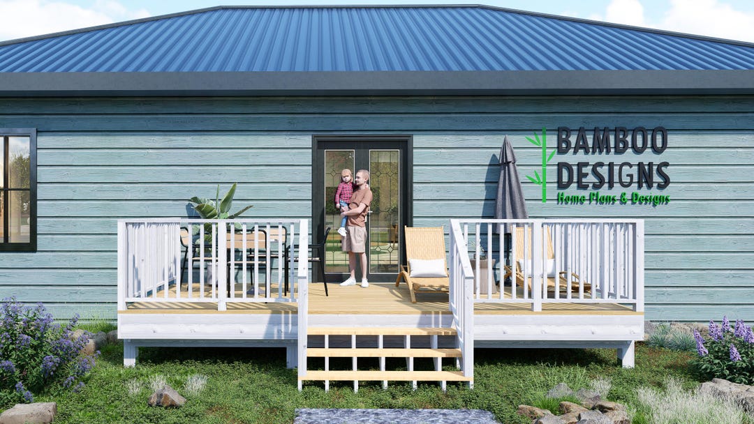 Franklin 10x20 Deck Plan – Freestanding Backyard Deck | DIY Outdoor ...