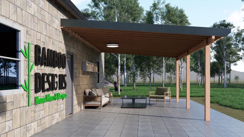 Santa Fe Pergola – 16x20 Modern Wood Pergola Plans – DIY Outdoor Shade ...