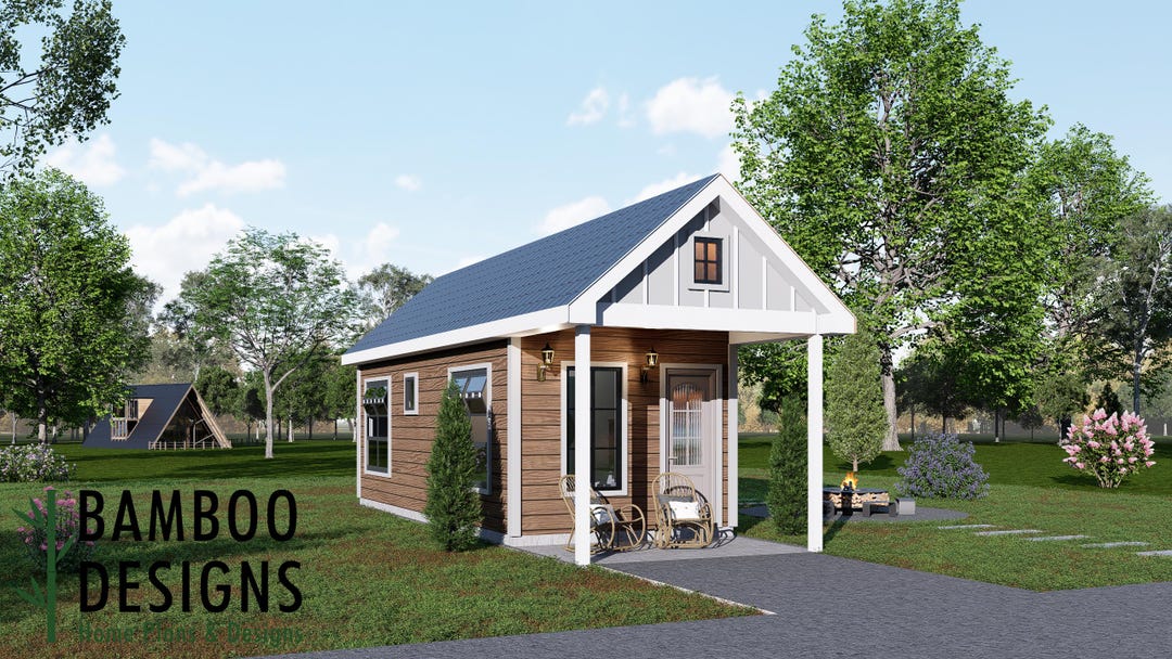 Sora 12x30 Tiny Home Plan – Modern Compact Living With Timeless Style ...