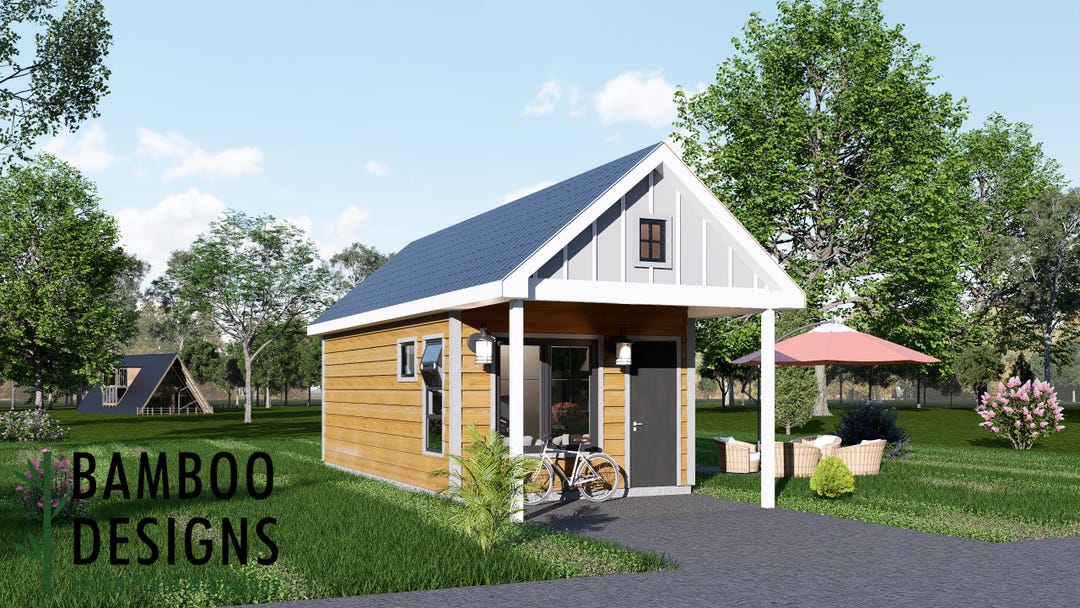 Brando 14x28 Tiny Home Plan – Modern Compact Living With Timeless Style ...