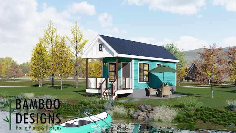 Koto 12x30 Tiny Home Plan – Modern Compact Living With Timeless Style ...